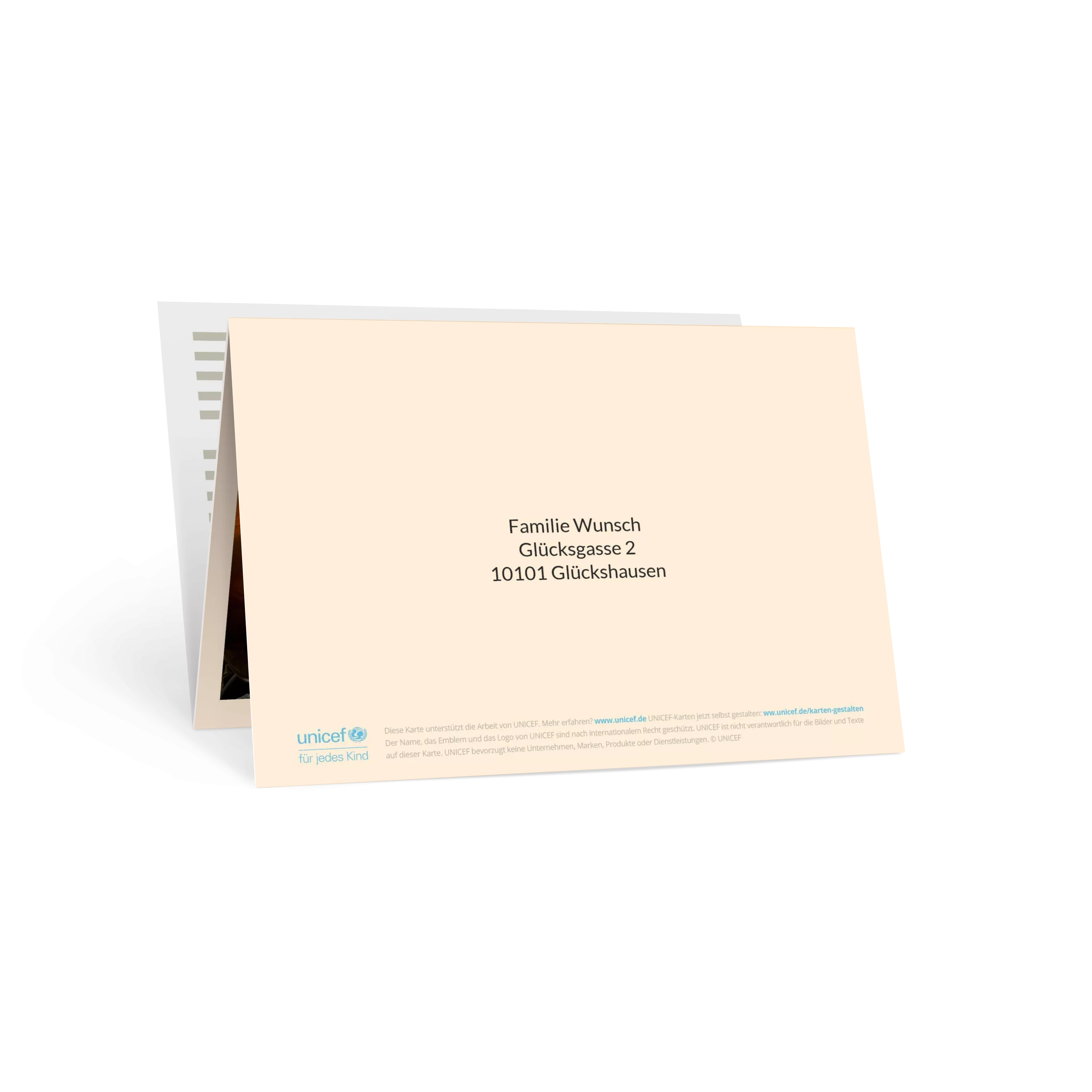 Grußkarte „Big Letters“ selbst gestalten | UNICEF-Grußkartenshop